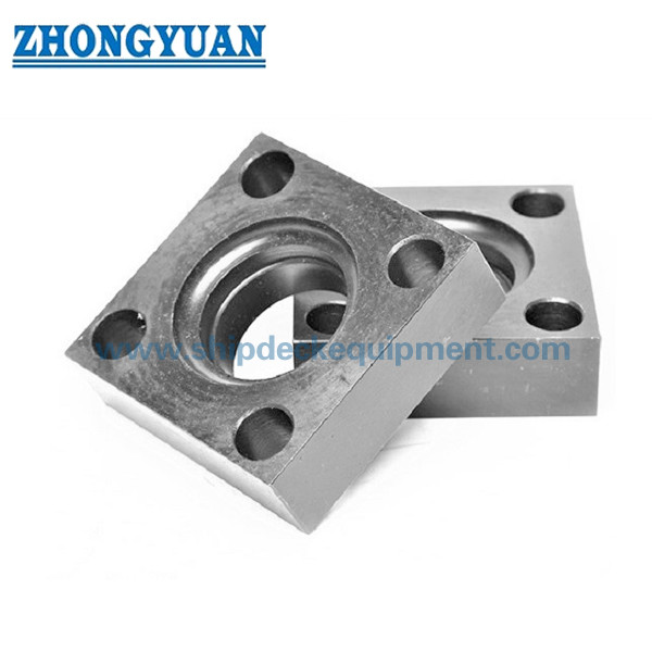 Sockel-schweißender Hochdruckquadrat-hydraulischer Flansch Marine Pipe ...